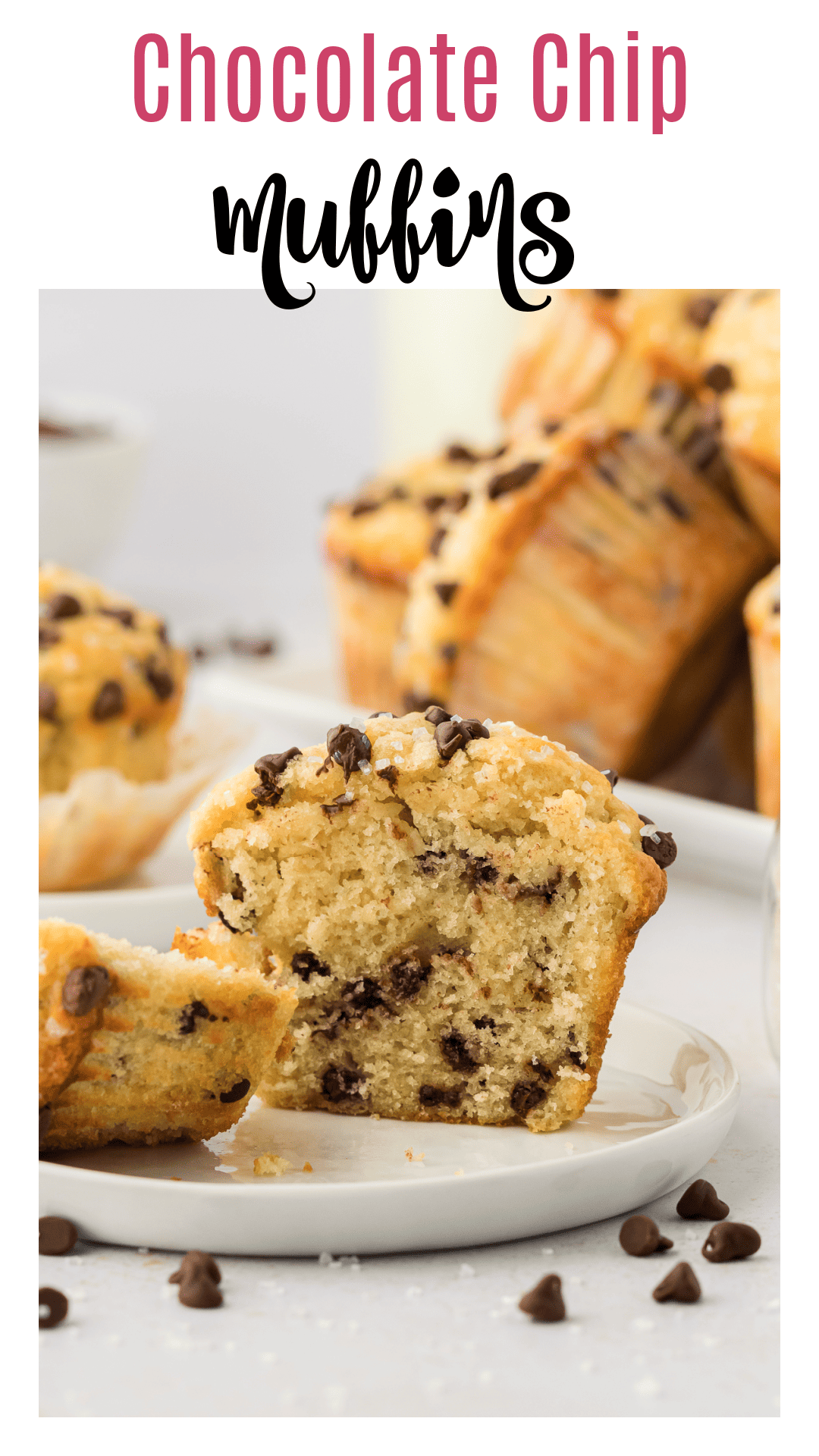 The BEST Chocolate Chip Muffins - Boston Girl Bakes