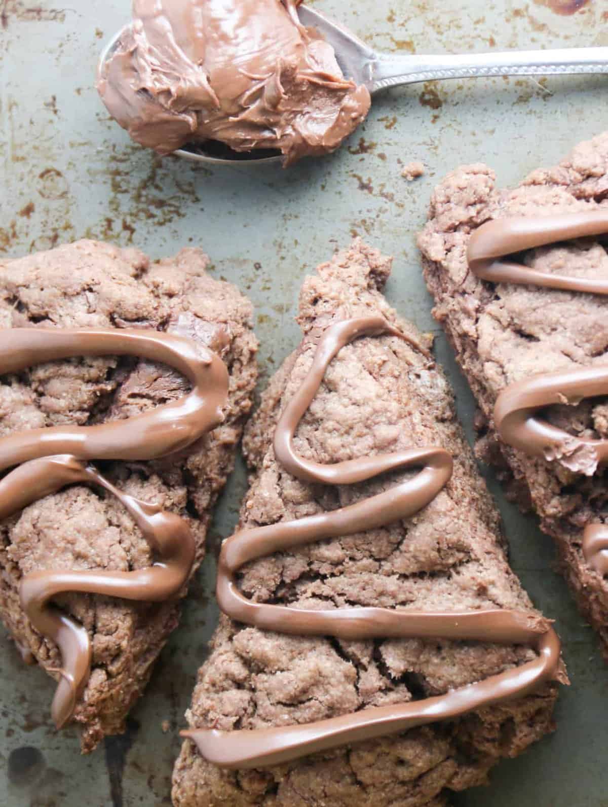 Nutella Scones - Boston Girl Bakes