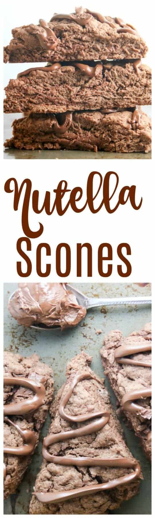 Nutella Scones - Boston Girl Bakes