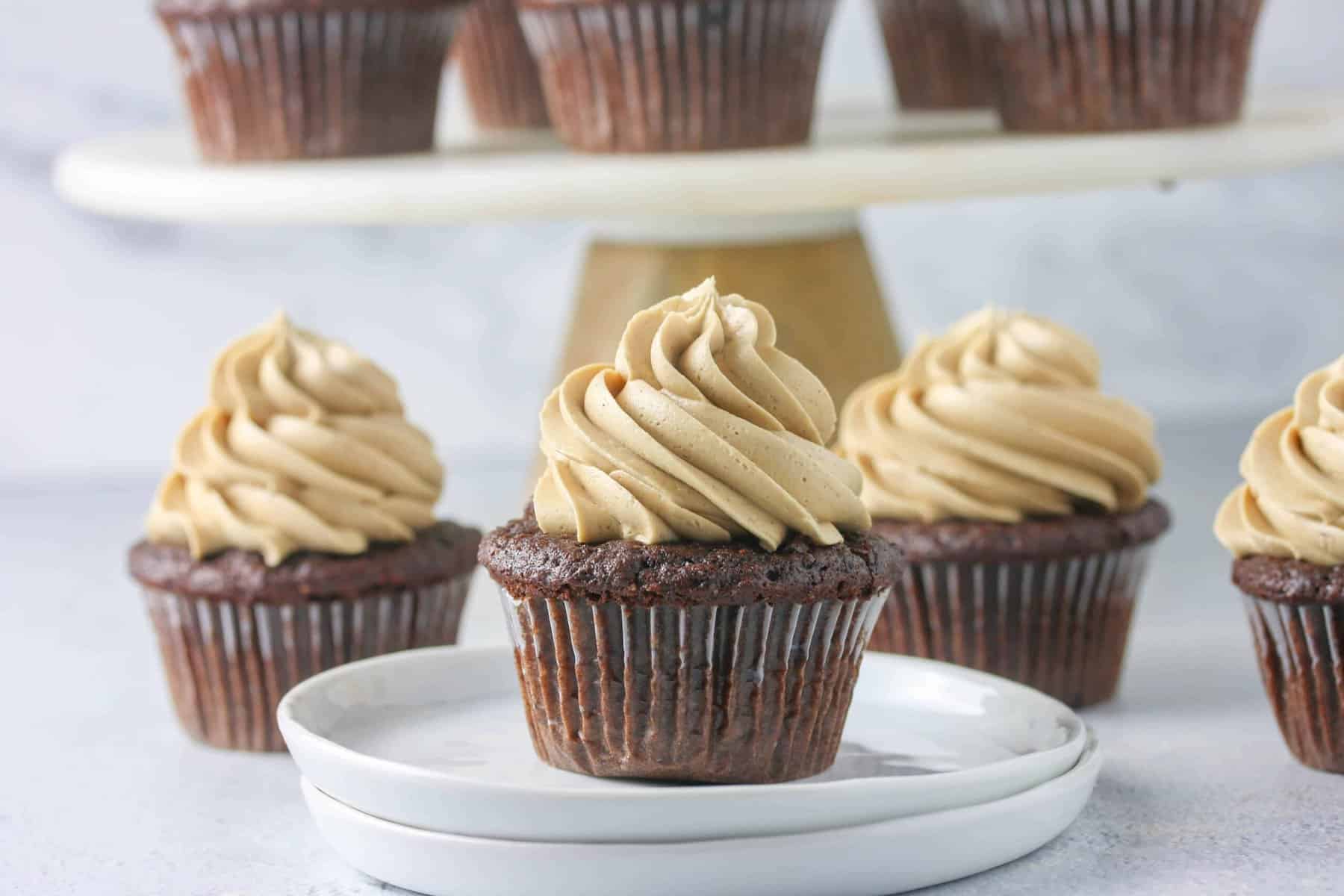 White Chocolate Mocha Cupcakes