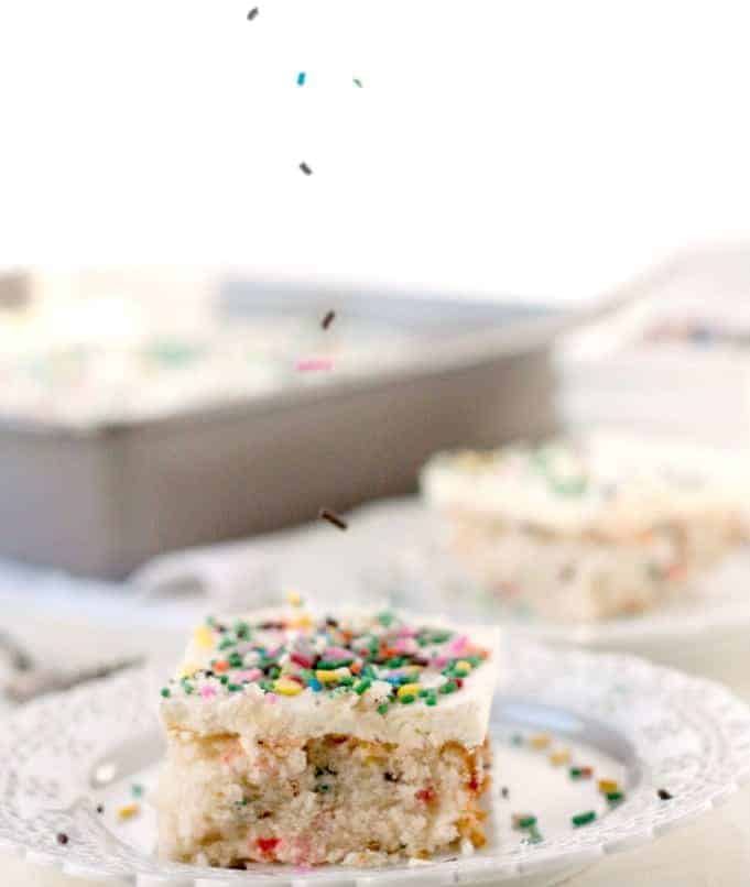Funfetti Cake Recipe - Boston Girl Bakes