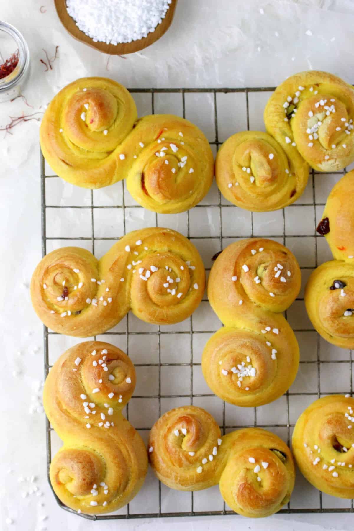St. Lucia Buns - Boston Girl Bakes