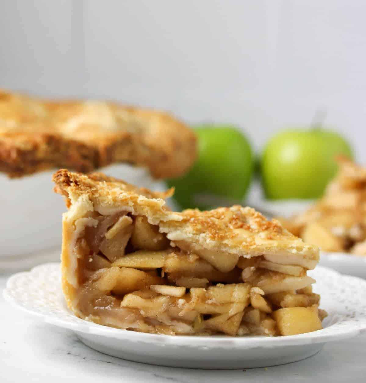 Deep Dish Apple Pie - Boston Girl Bakes
