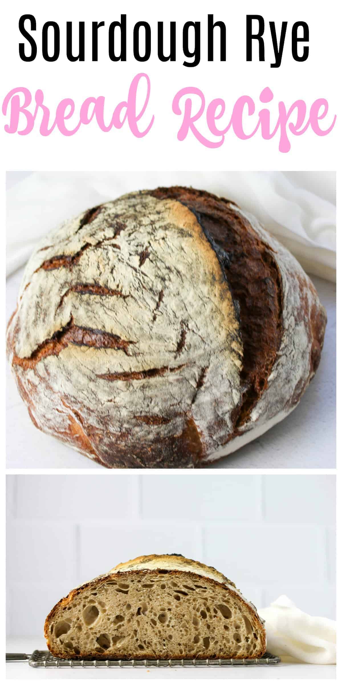 Sourdough Rye Bread - Boston Girl Bakes