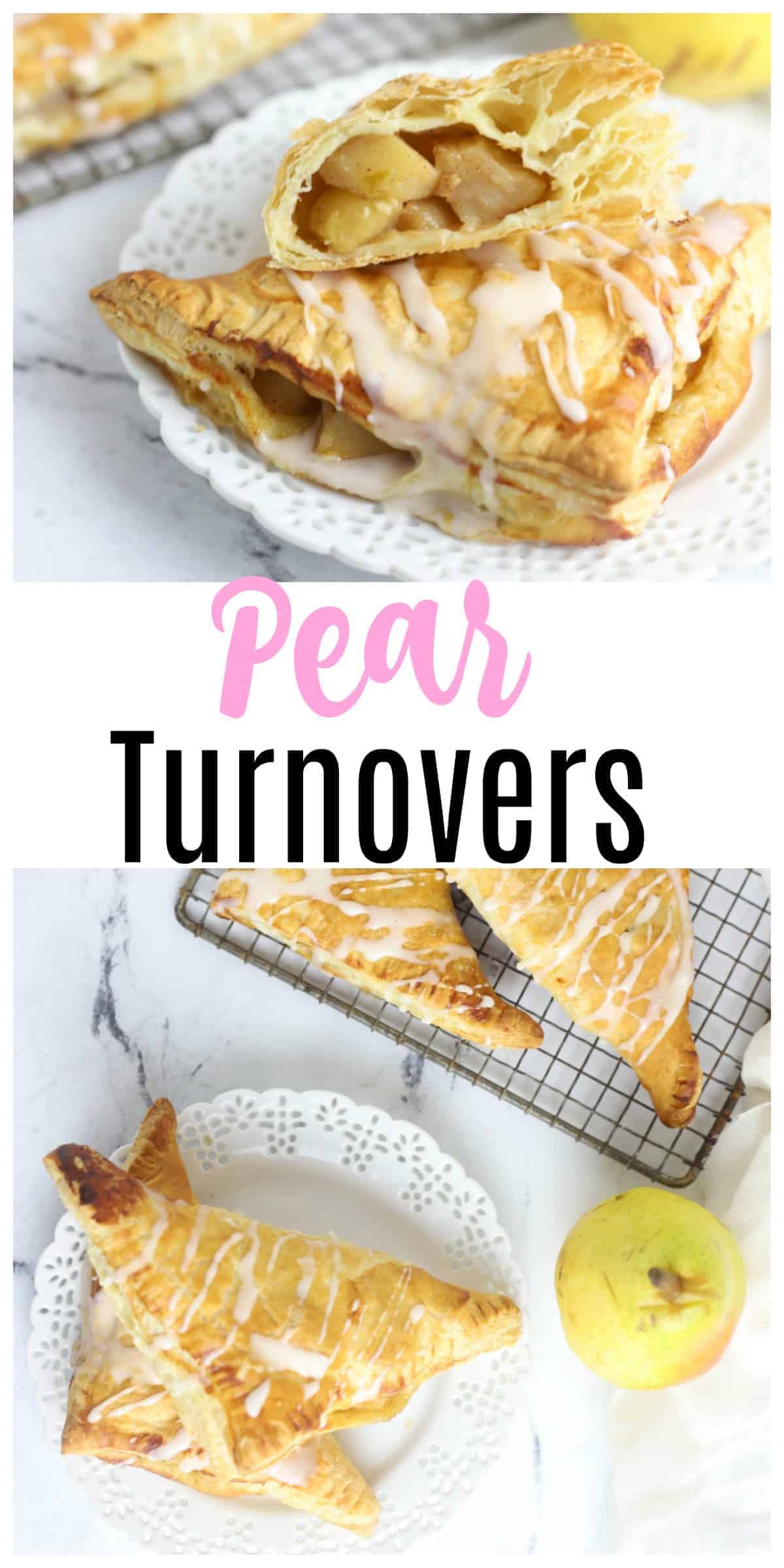 Pear Turnovers - Boston Girl Bakes