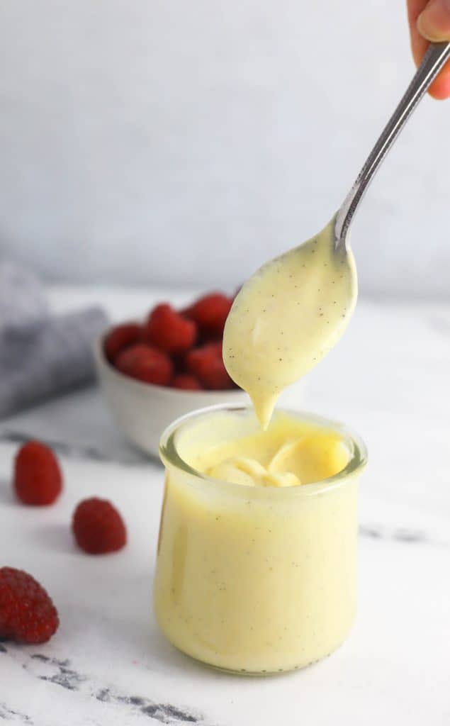 Vanilla Custard Sauce (aka Creme Anglaise)