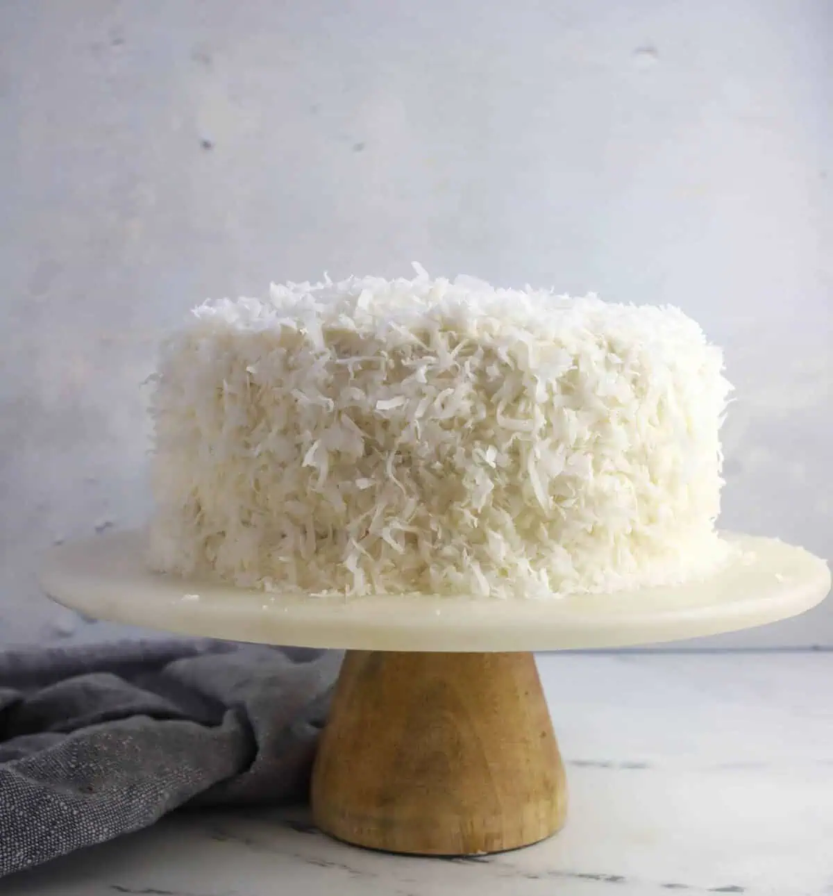 The Best Coconut Cake With Icing Ever! (Easy + Moist)