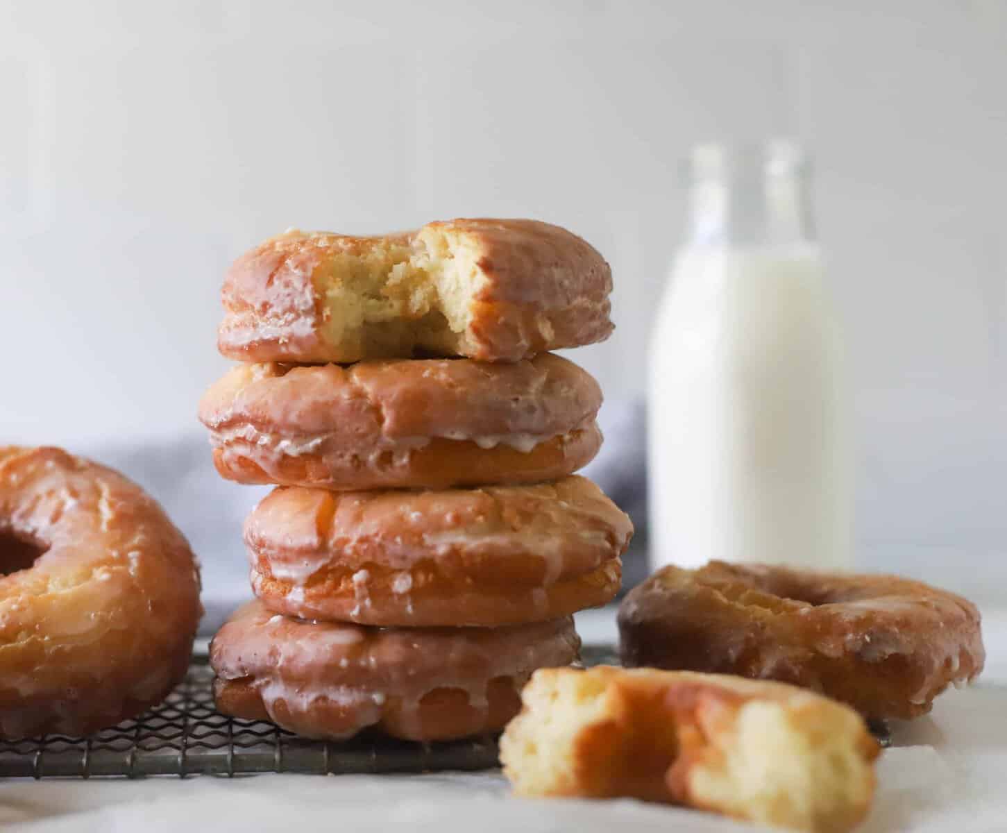 Old Fashioned Sour Cream Donuts (+Video!) - Boston Girl Bakes