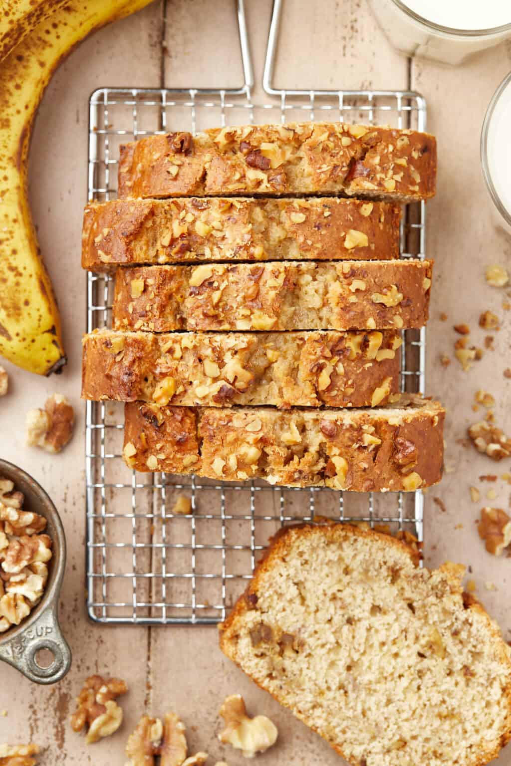 Banana Nut Bread - Boston Girl Bakes