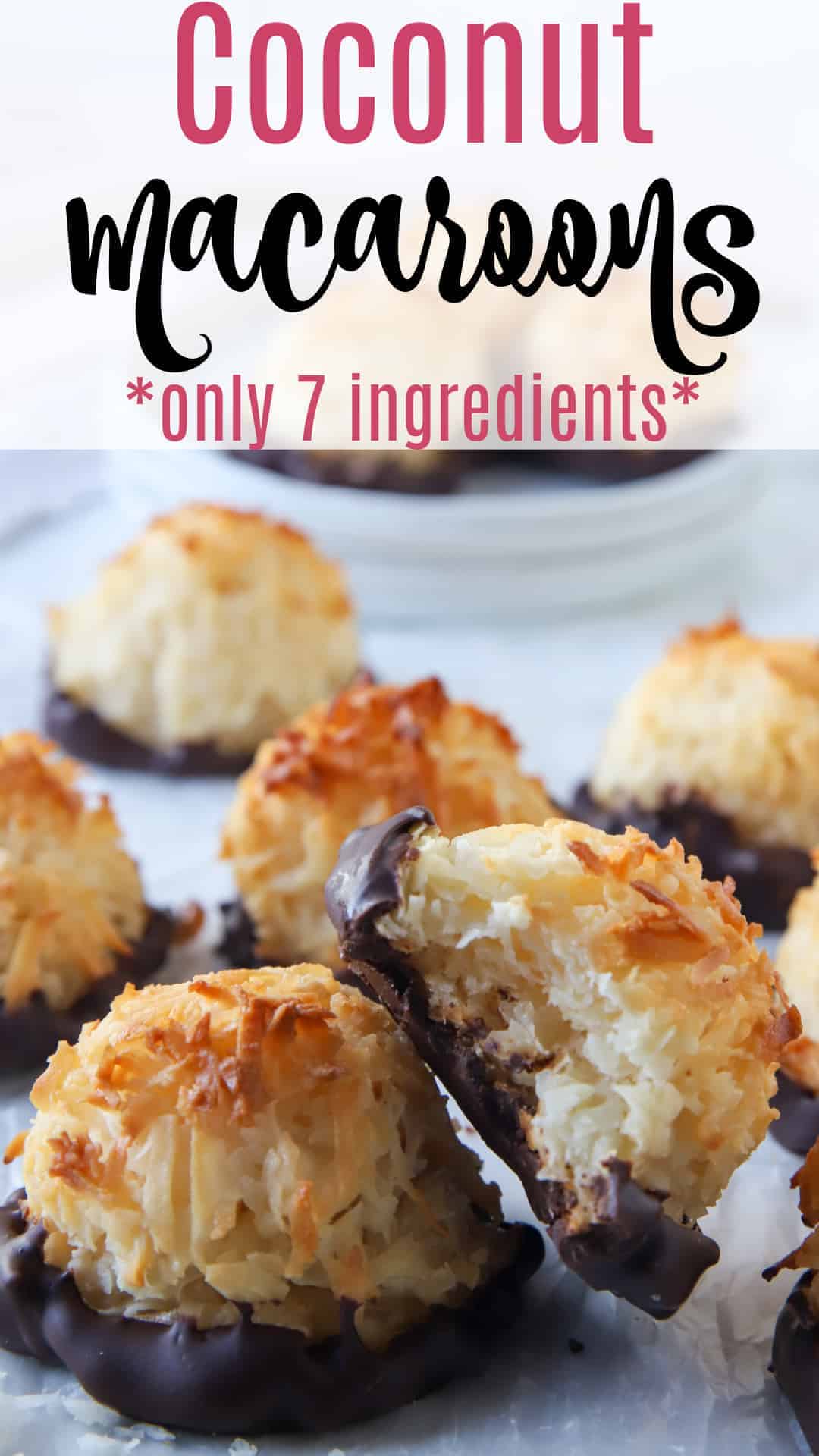 EASY Coconut Macaroons (+ Video!) - Boston Girl Bakes