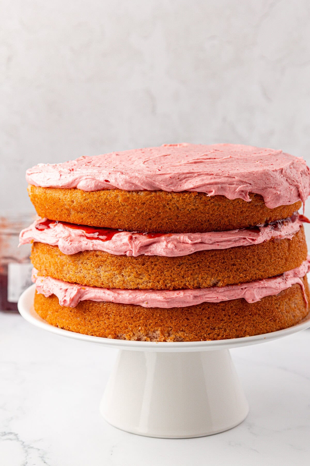 The Ultimate Strawberry Layer Cake Recipe!!!