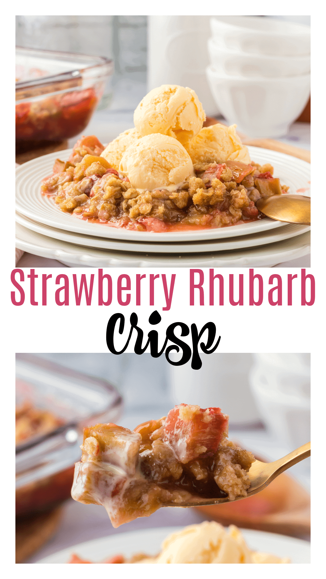 Easy Apple Crisp Recipe (Made In One Bowl + No Mixer!)
