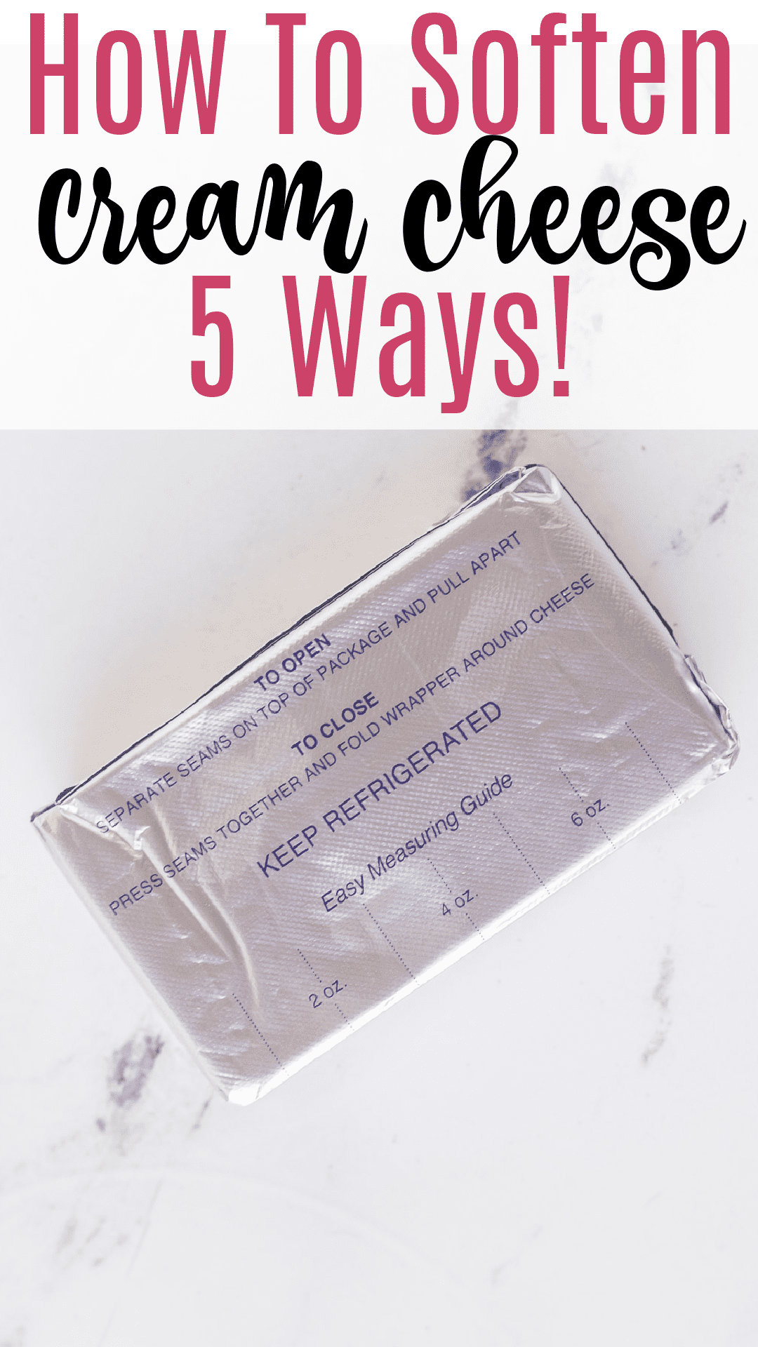 How To Soften Cream Cheese Quickly (5 Ways!)