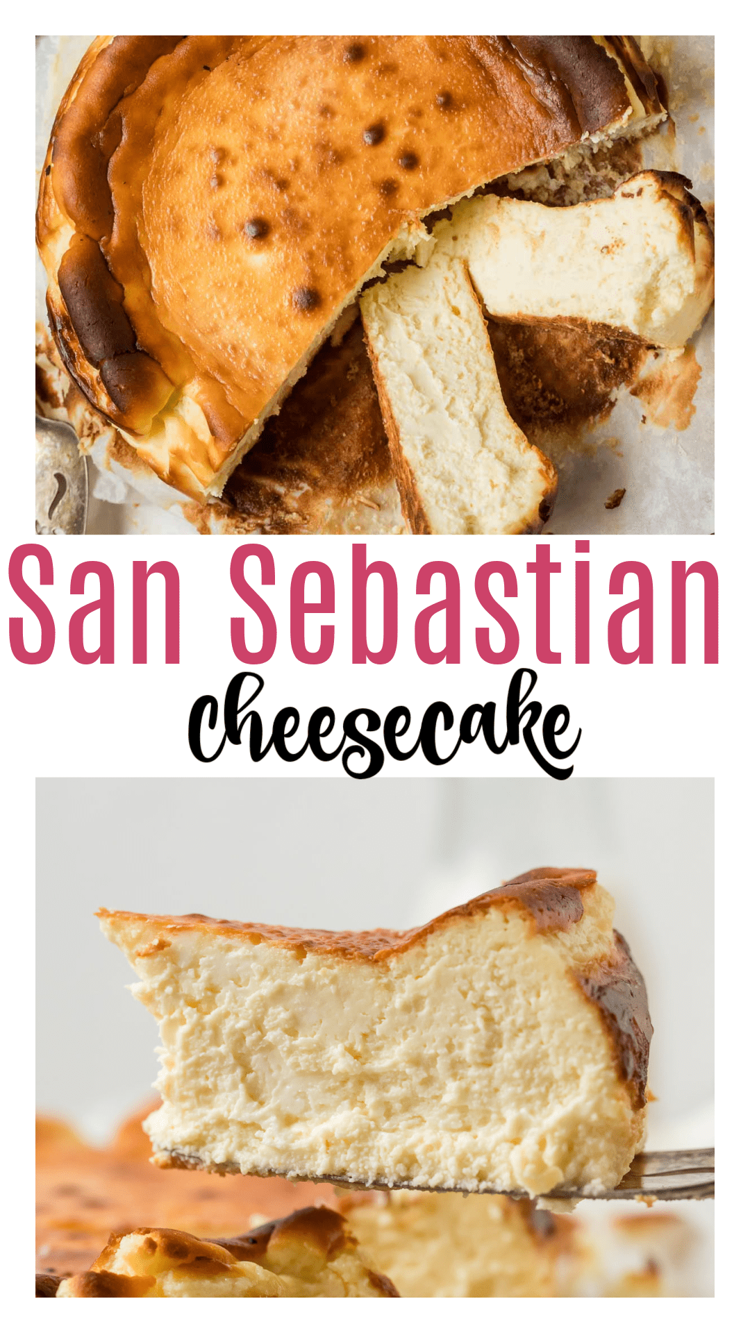 San Sebastian Cheesecake (Basque Cheesecake)