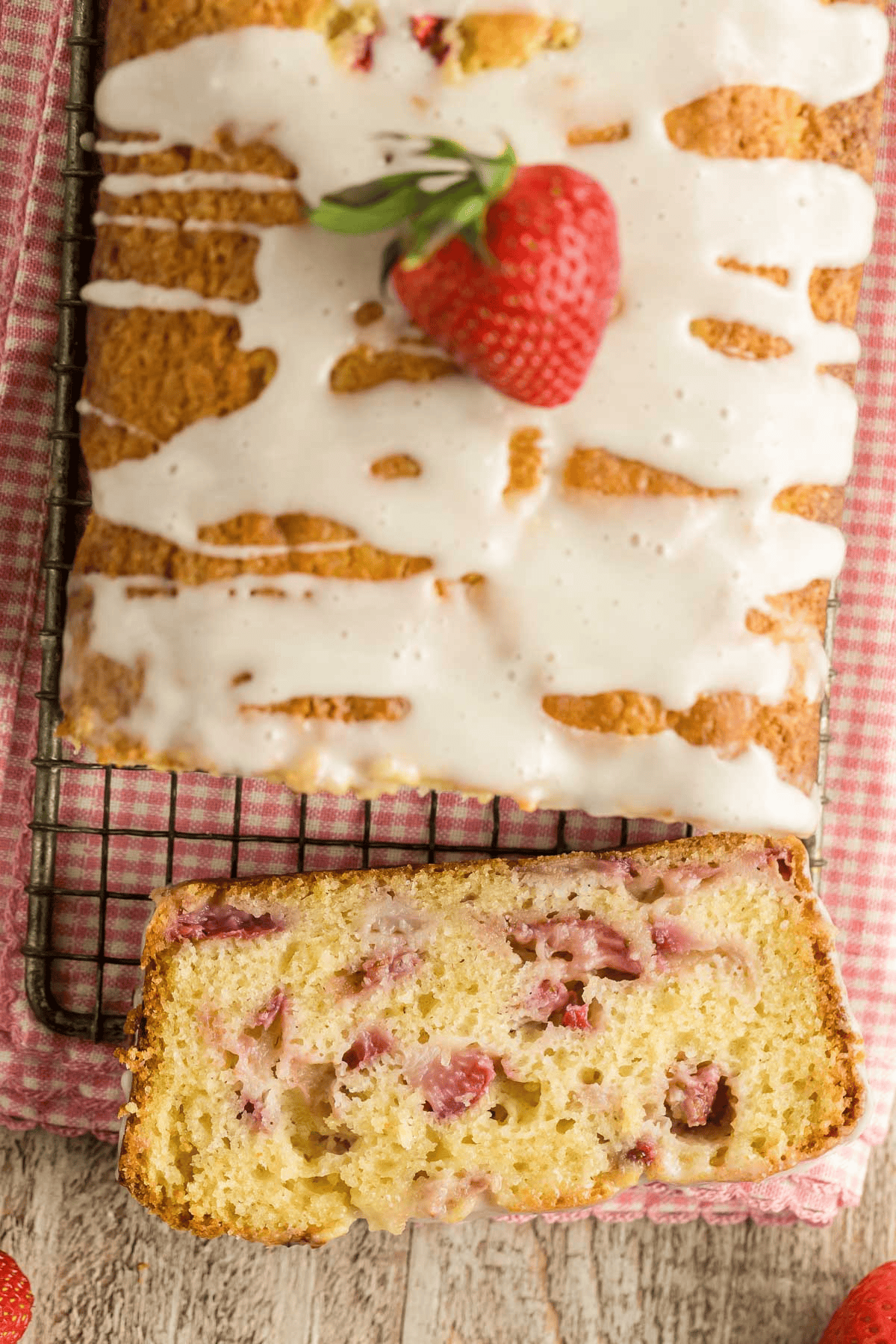 EASY Strawberry Quick Bread - Boston Girl Bakes