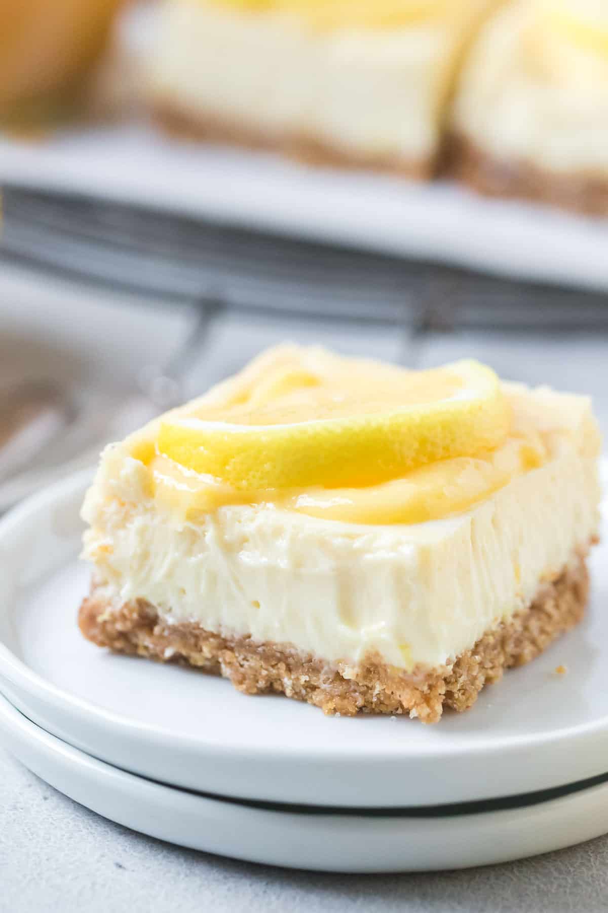 Lemon Cheesecake Bars