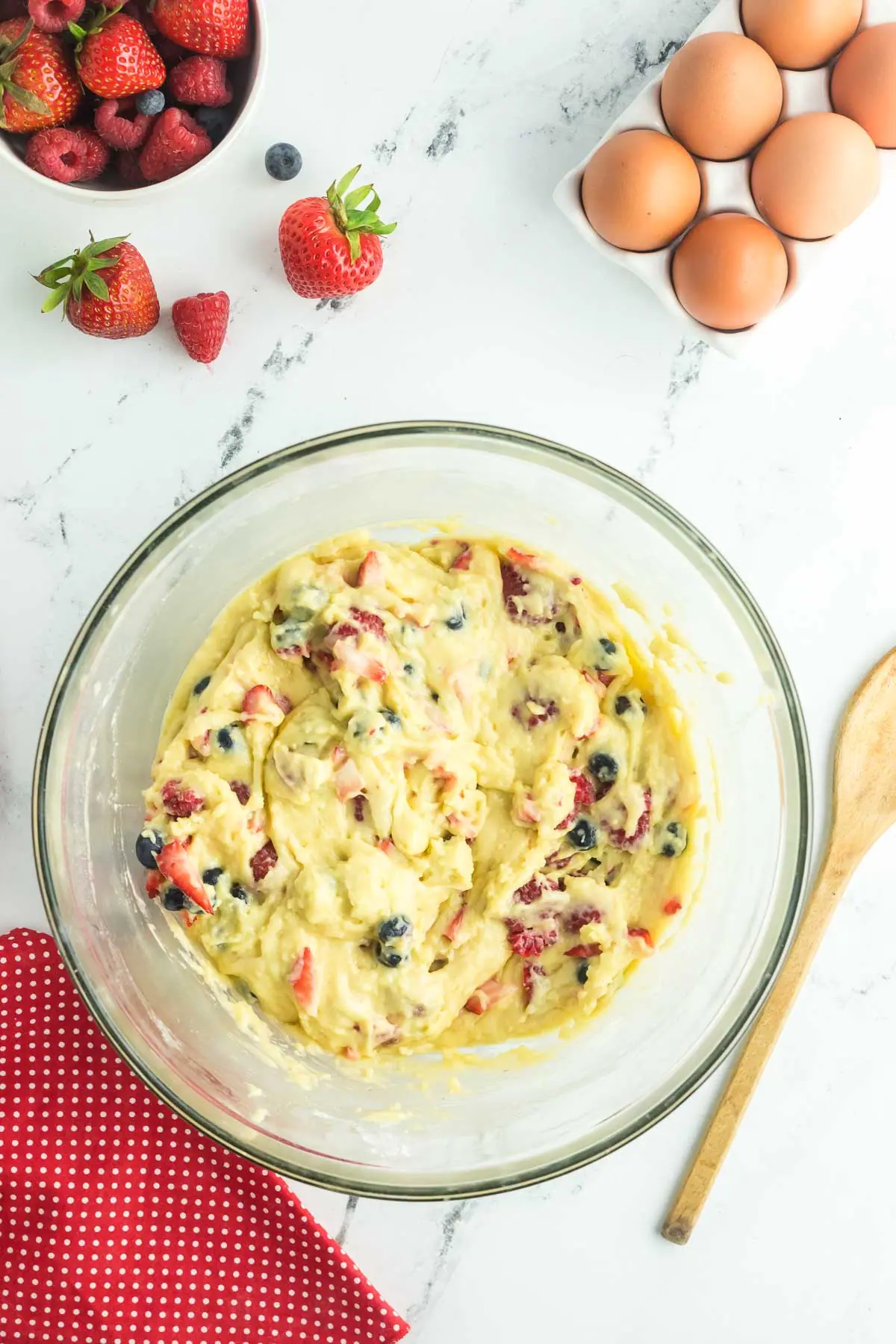 Mixed Berry Quick Bread (with Lemon Crumble!) - Boston Girl Bakes