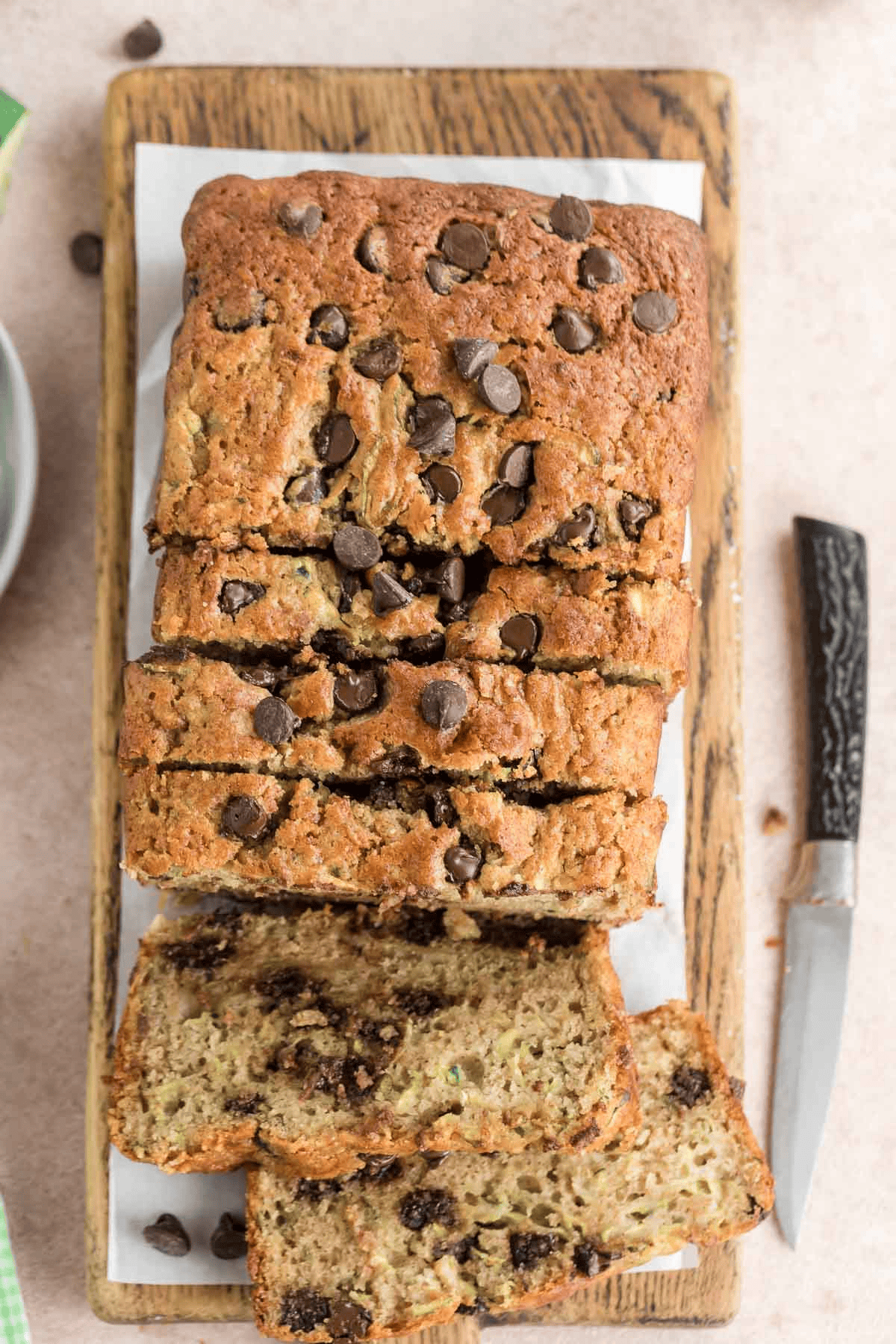 The BEST Chocolate Chip Zucchini Bread - Boston Girl Bakes