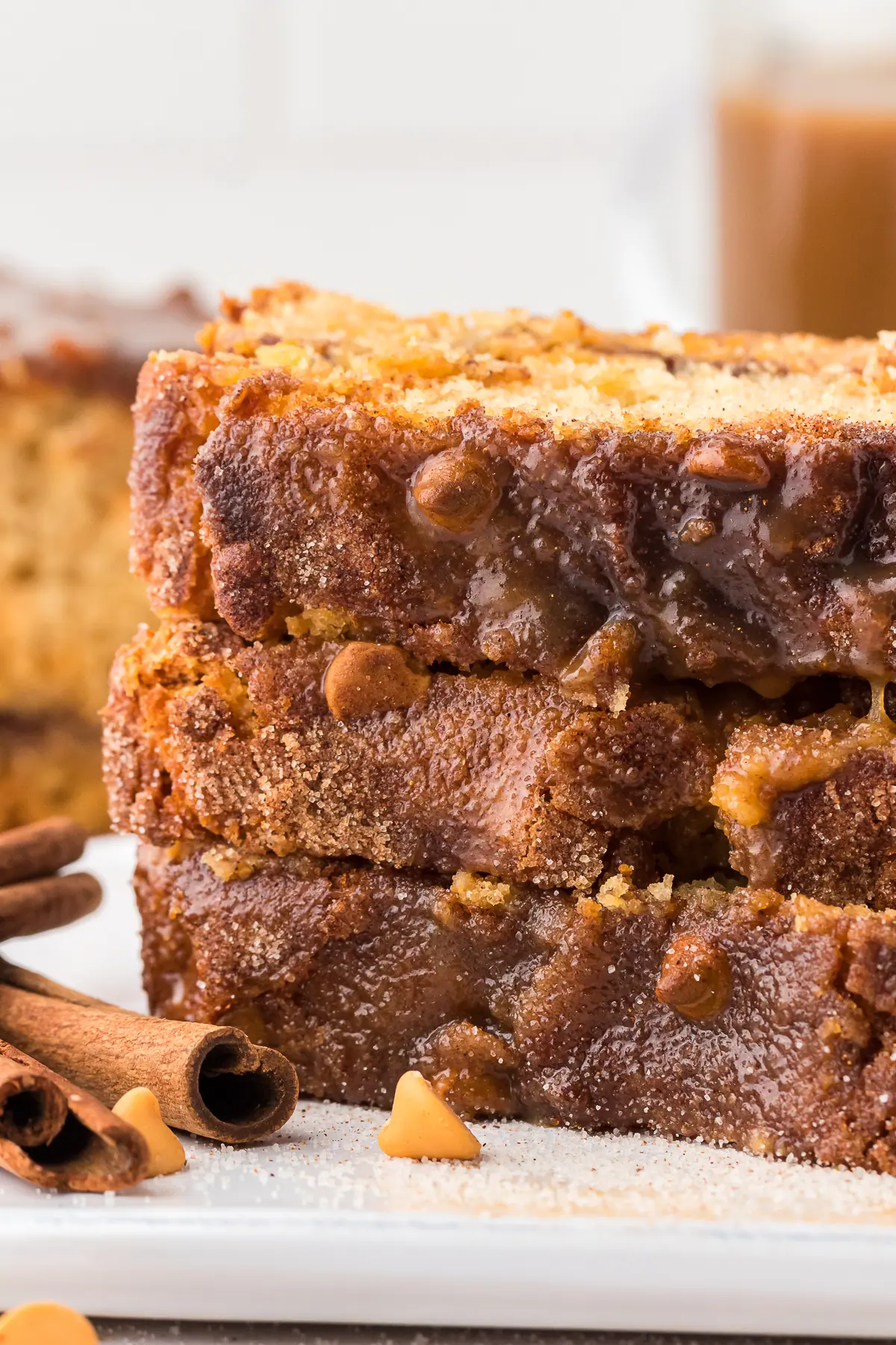 Butterscotch Cinnamon Swirl Bread - Boston Girl Bakes