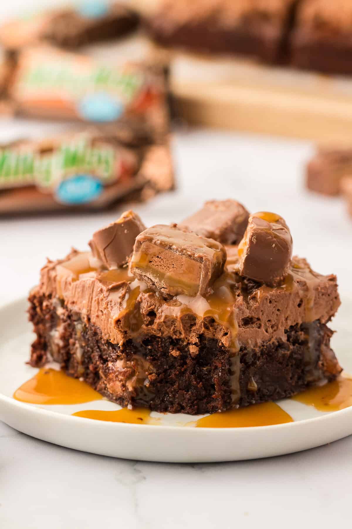 Milky Way Brownies Recipe