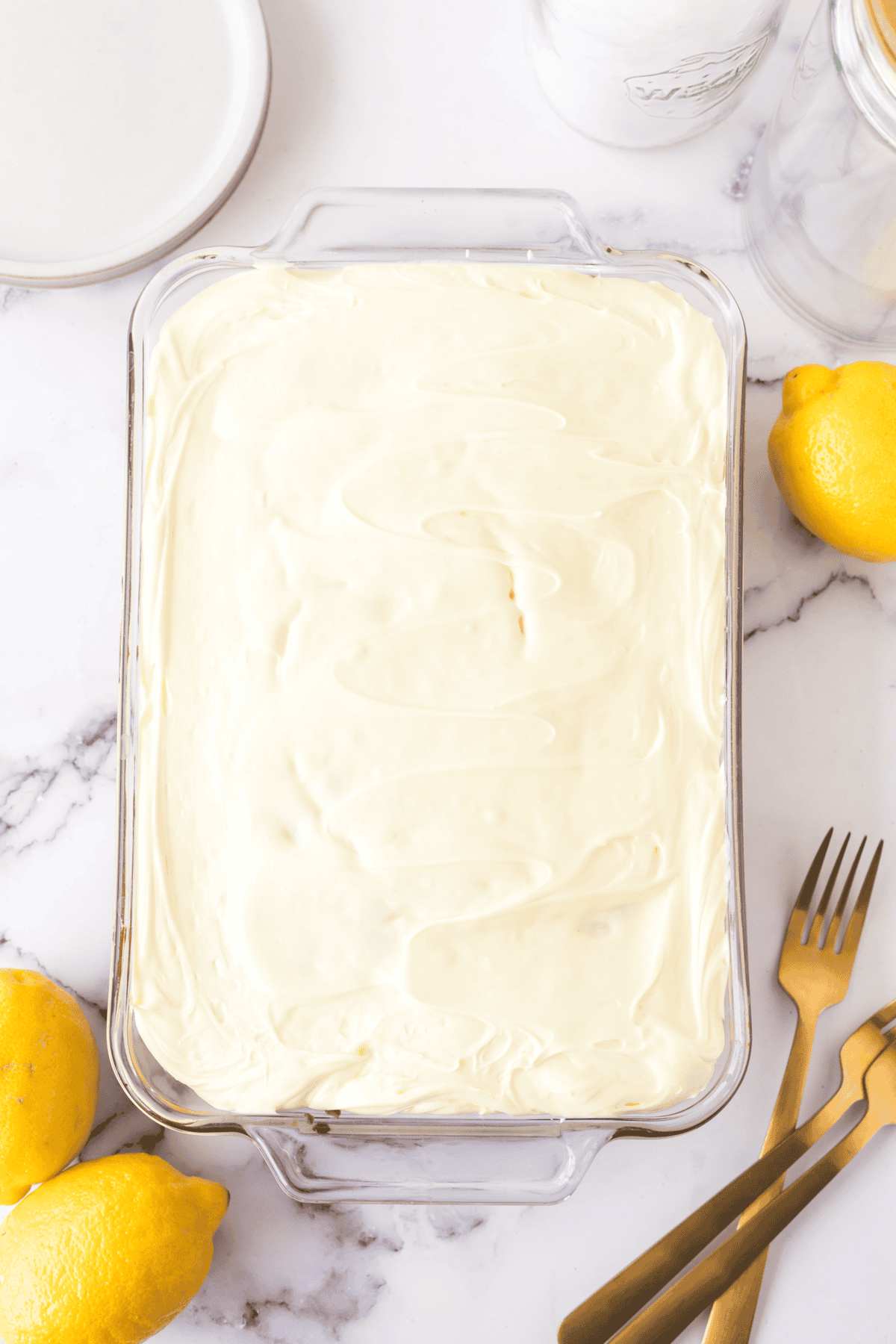Lemon Sheet Cake - Boston Girl Bakes