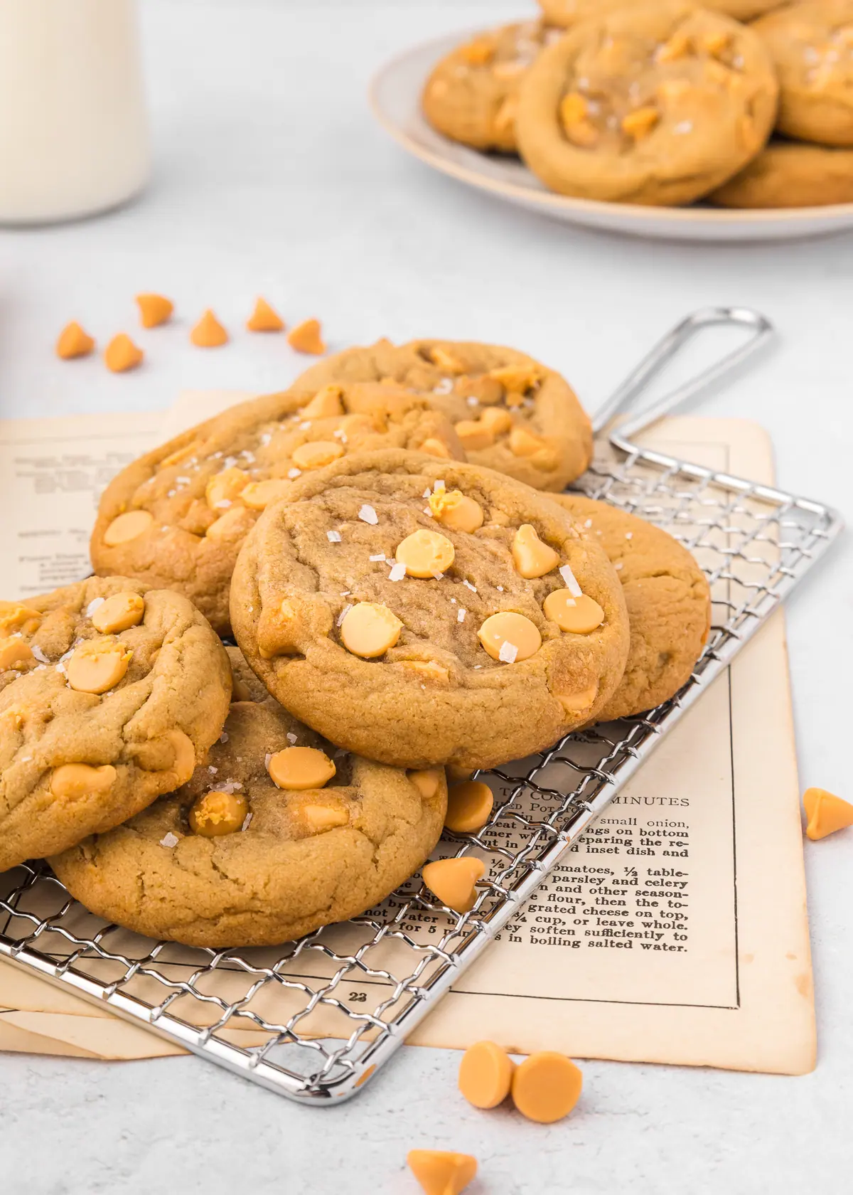 The BEST Butterscotch Cookie Recipe - Boston Girl Bakes