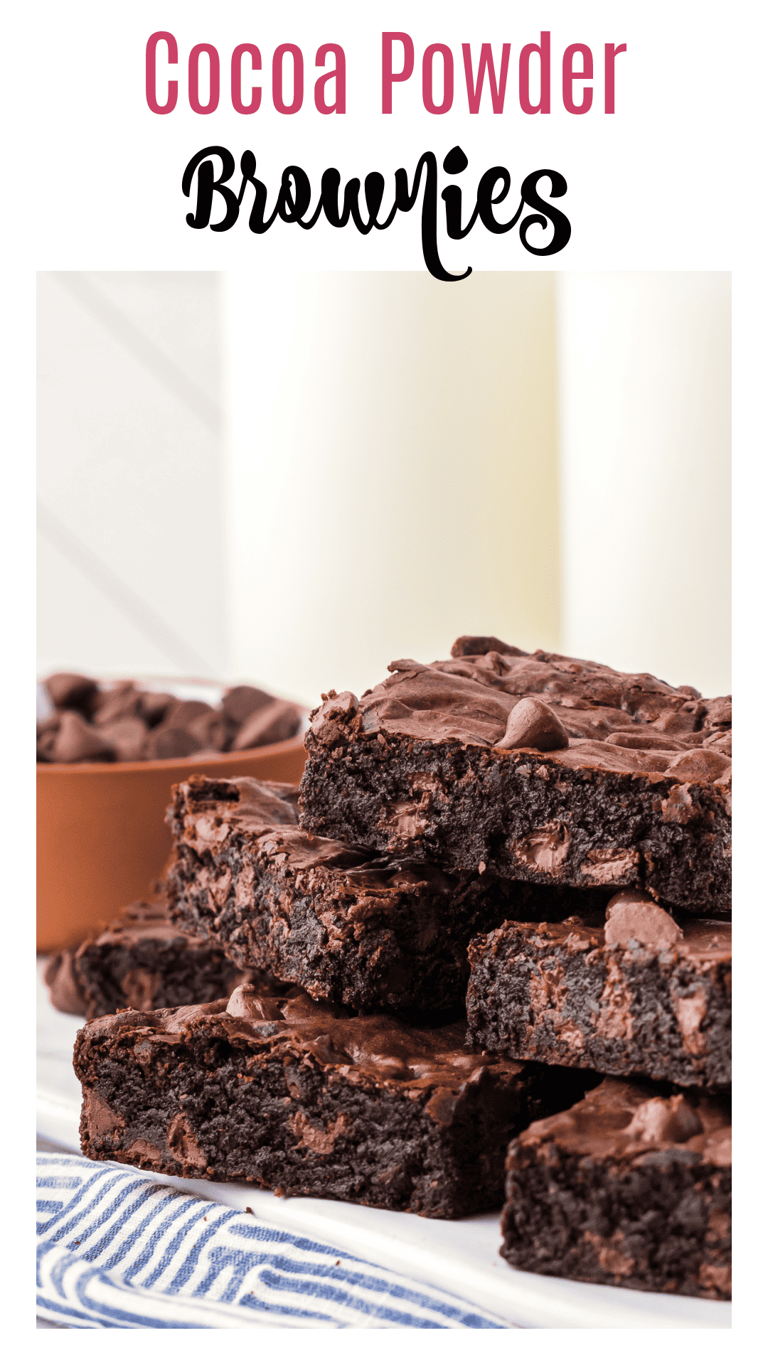 Easy Cocoa Powder Brownies - Boston Girl Bakes