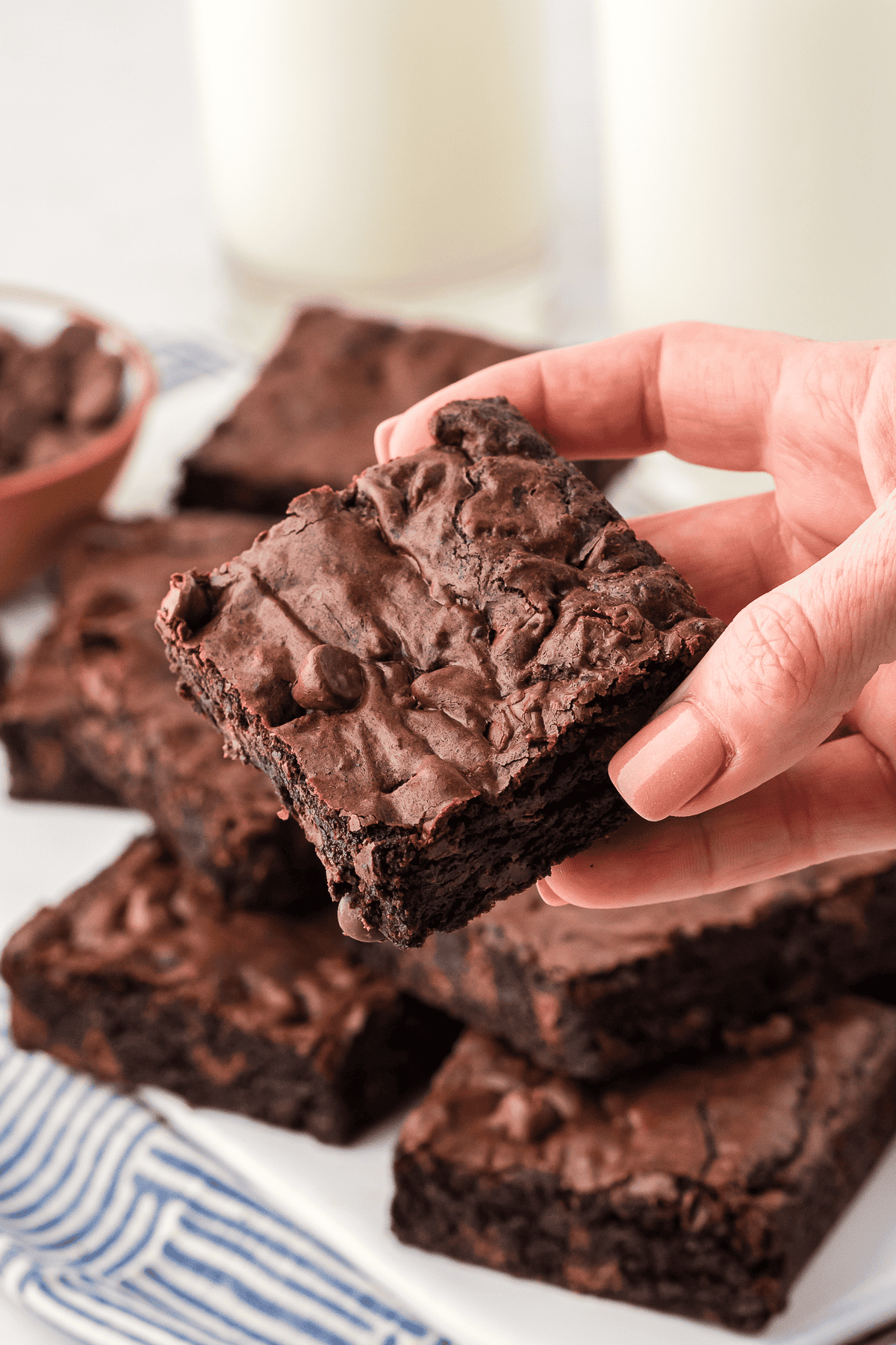Easy Cocoa Powder Brownies - Boston Girl Bakes