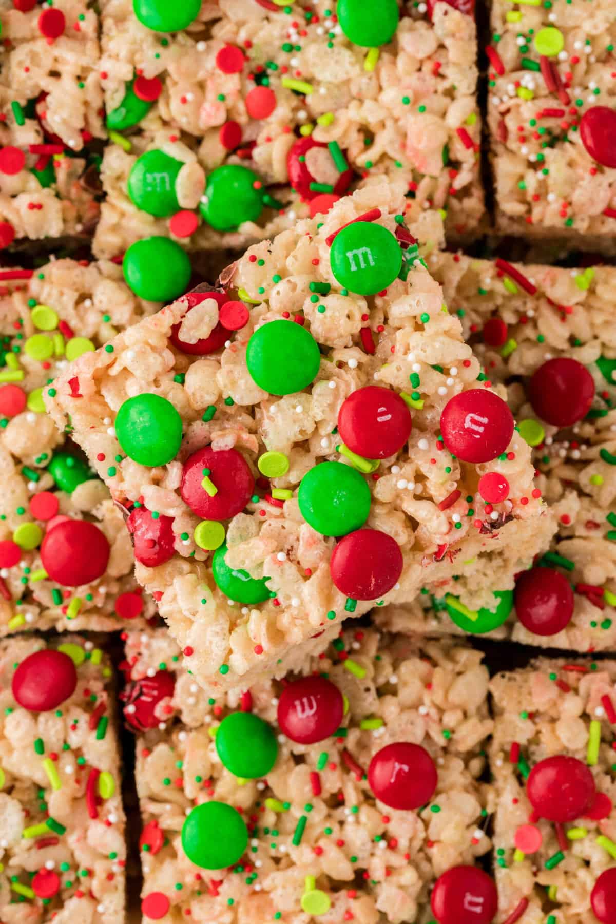 Christmas Rice Krispie Treats (Easy Holiday Treat!)