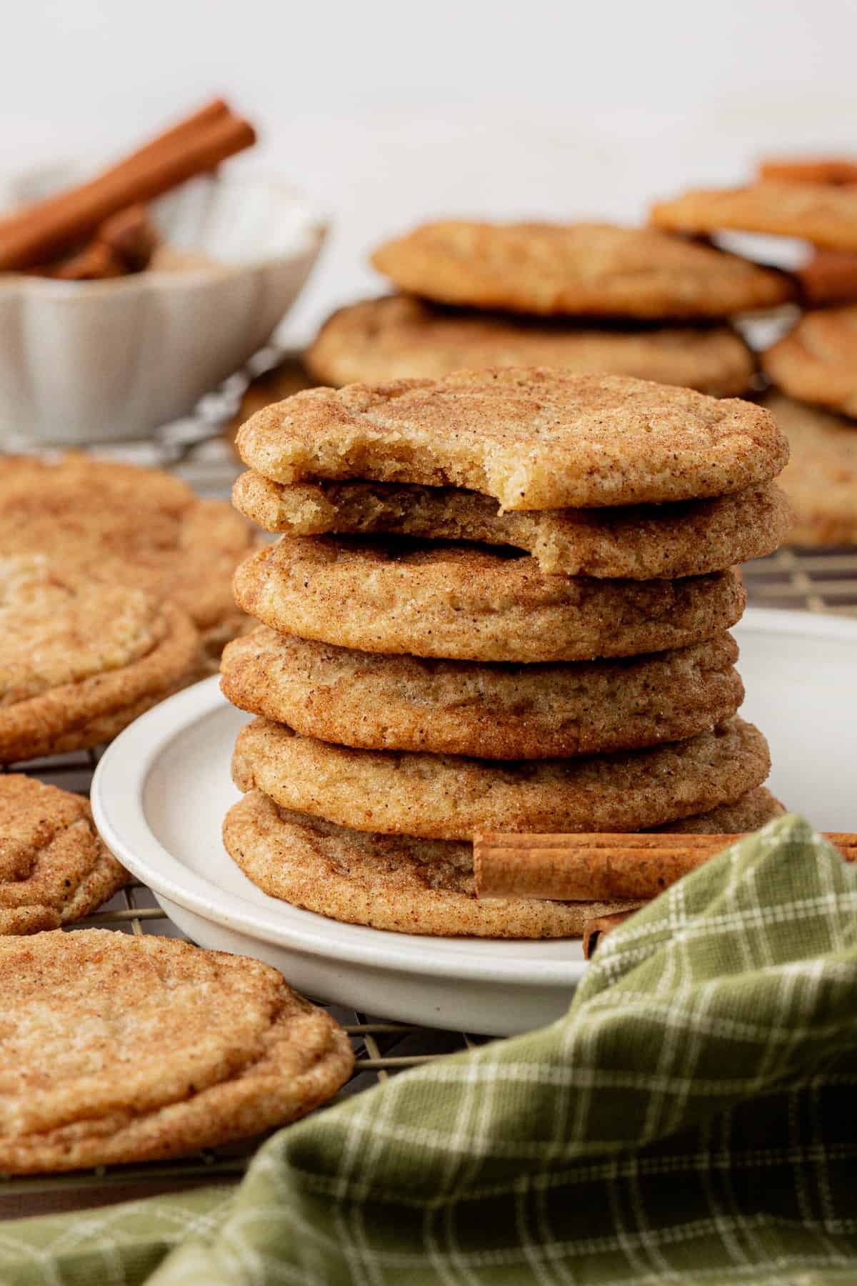 Chewy Chai Snickerdoodles (Easy Spiced Cookies!)