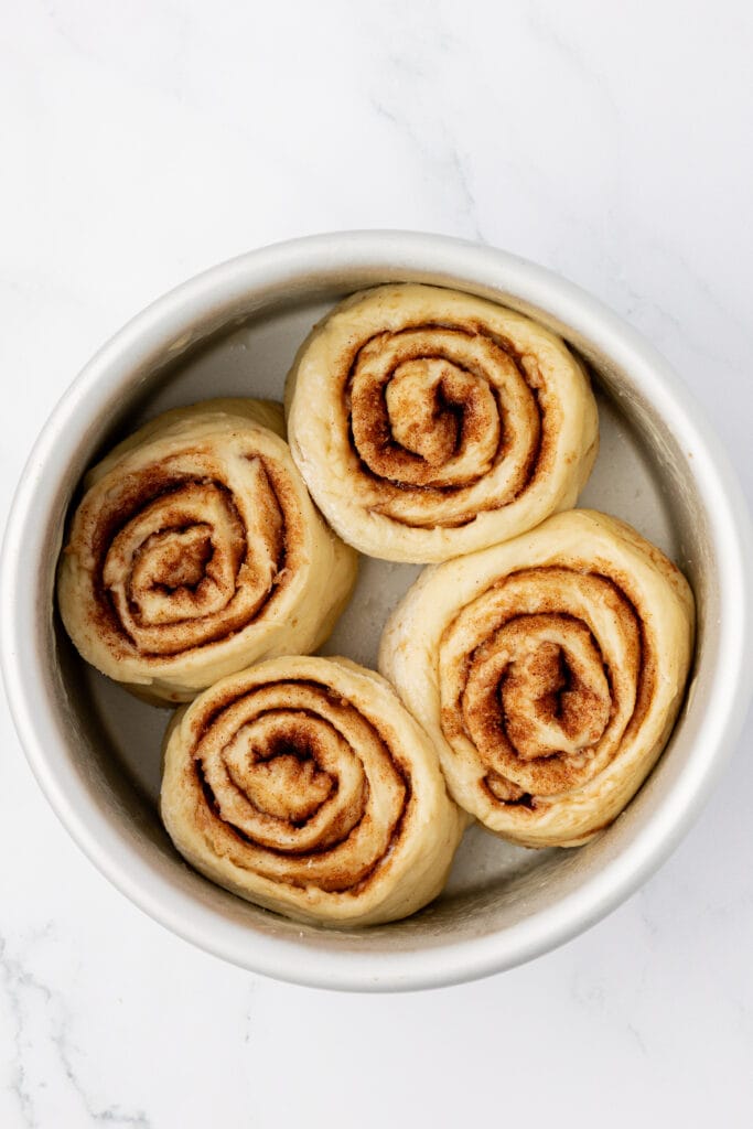 Perfect Small Batch Cinnamon Rolls (Makes 4 Rolls)