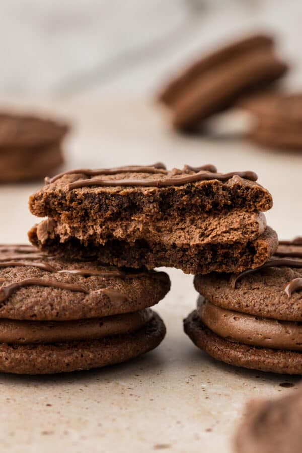 Homemade Fudge Rounds (Copycat Little Debbie Recipe)