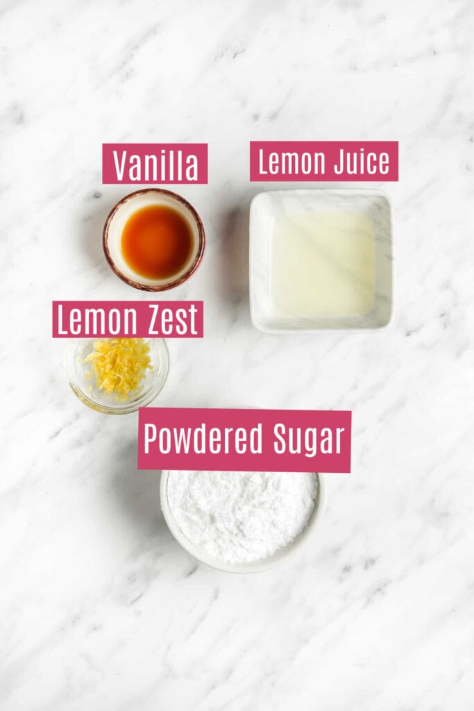 Easy Lemon Icing Glaze Recipe (Just 2 Ingredients!)