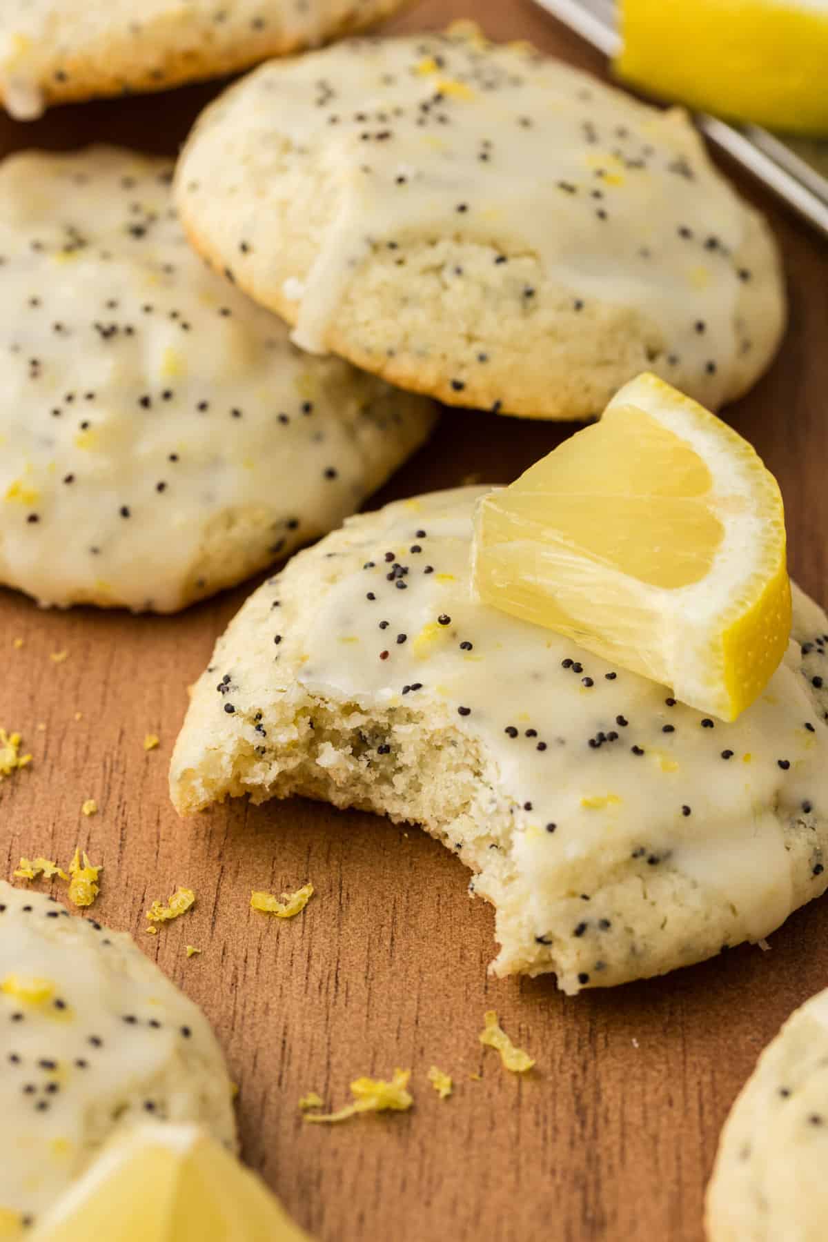 Lemon Poppyseed Cookies Recipe (Soft & Chewy!)