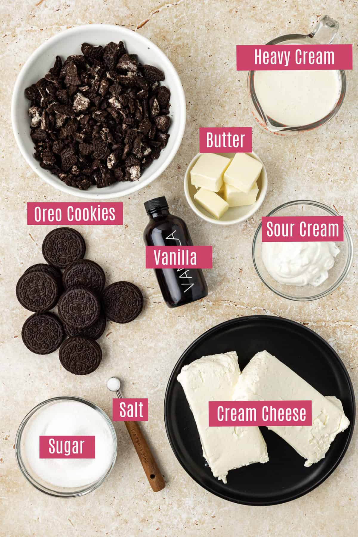 Easy Oreo Cheesecake Bars (No Bake Recipe!)