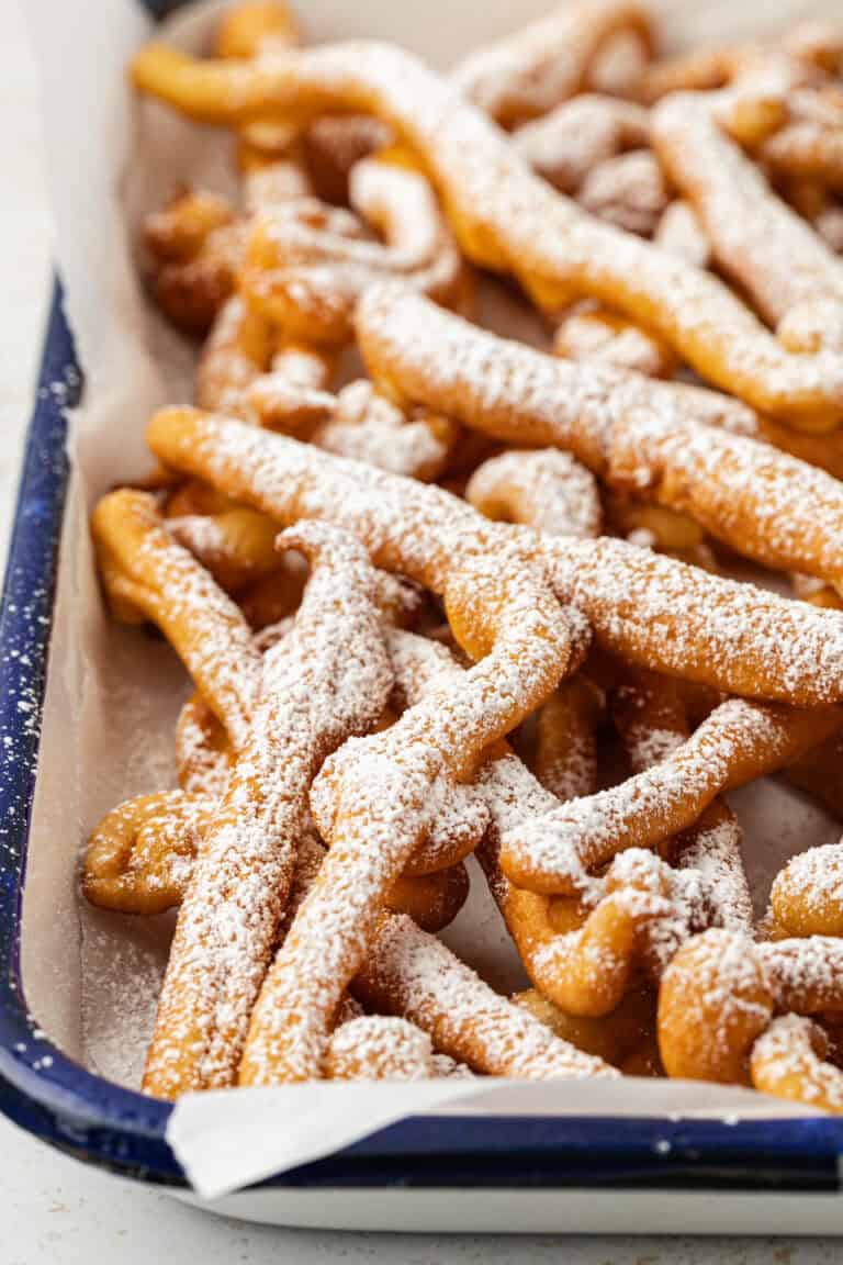 How To Make Funnel Cake Fries (Easy One Bowl Dessert)