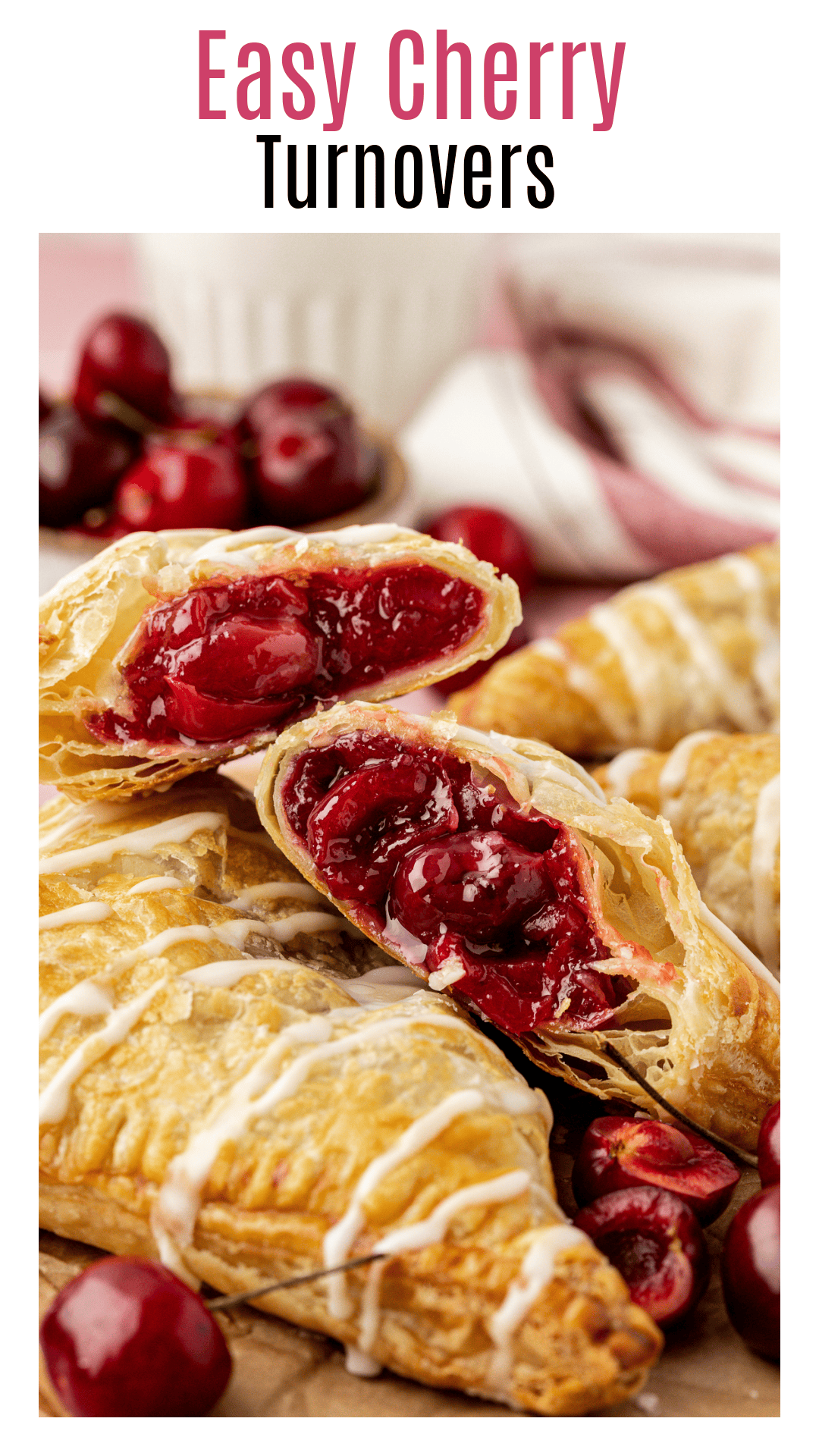 Homemade Cherry Turnovers Recipe (Quick + Easy!)