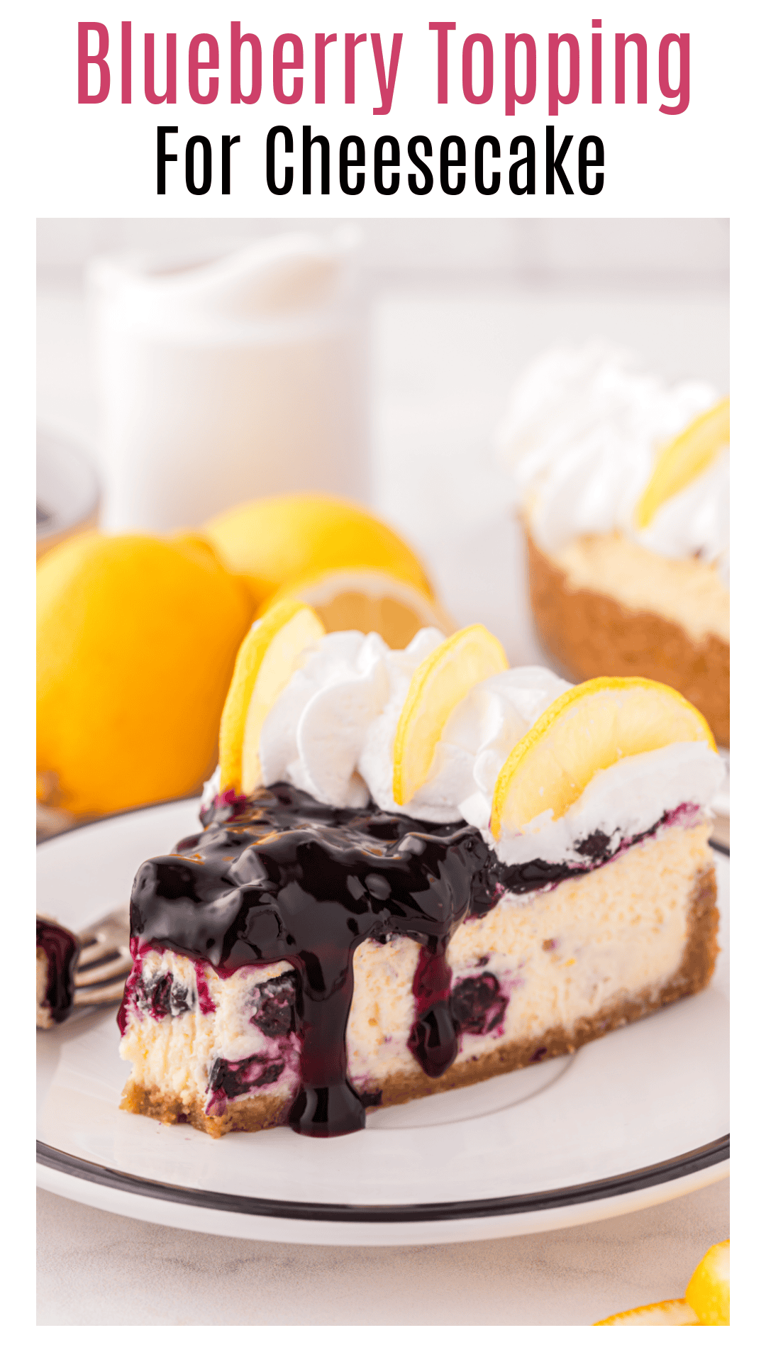 Easy Blueberry Topping For Cheesecake (5 Ingredients)