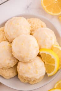 Lemon Ricotta Cookies Recipe (with lemon glaze)