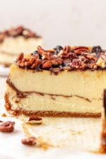 Homemade Caramel Turtle Cheesecake Recipe