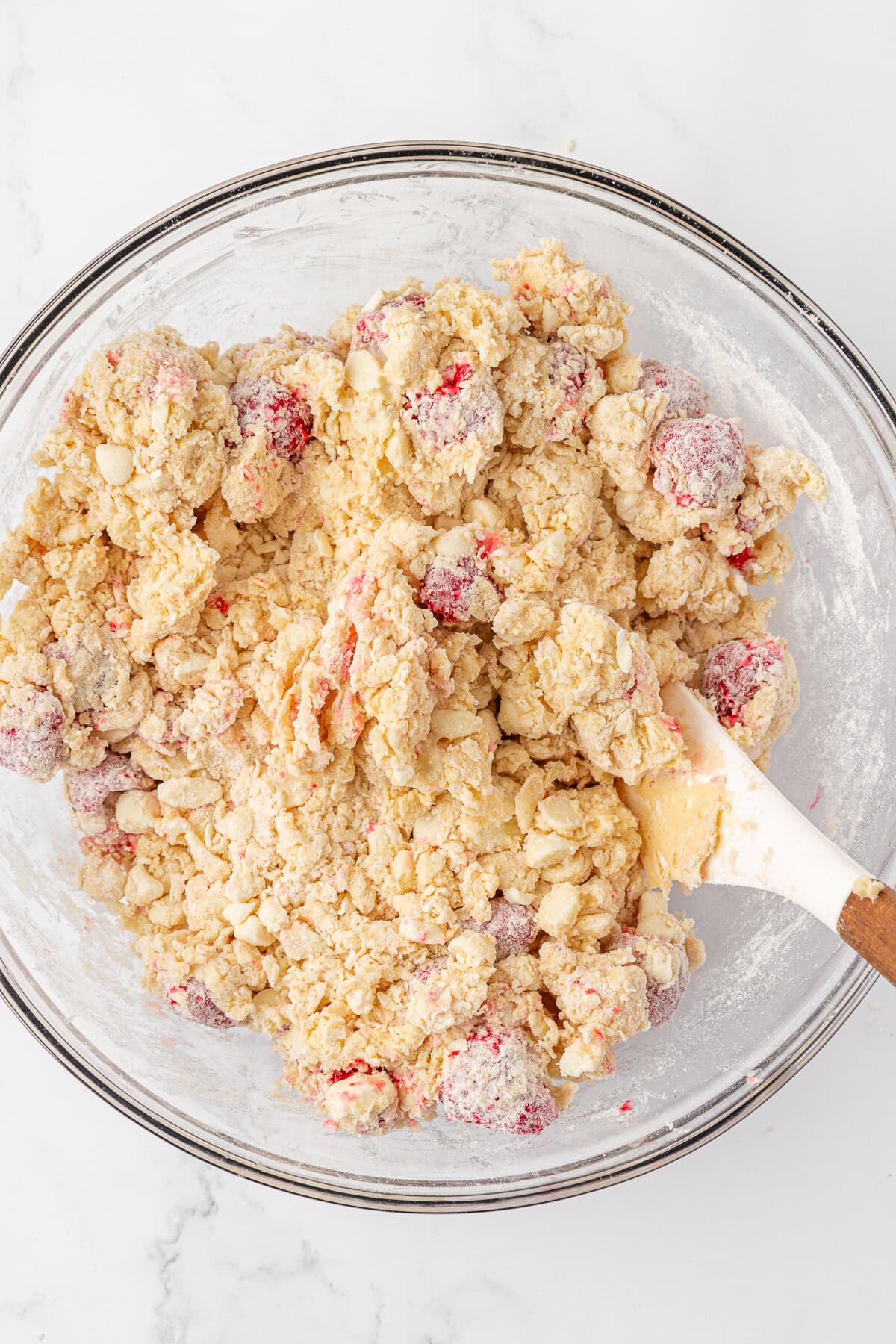 Easy White Chocolate Raspberry Scones Recipe