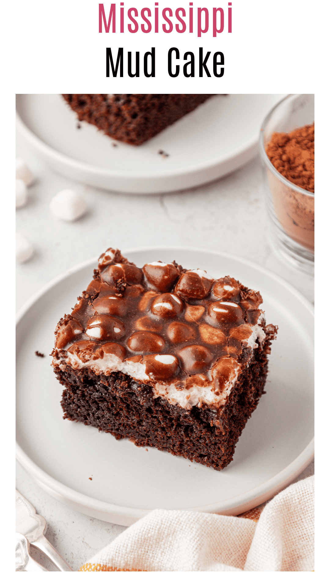 Mississippi Mud Cake (No Electric Mixer Needed!)