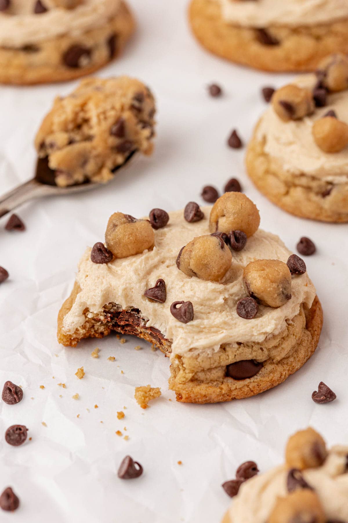 Cookie Dough Cookies Recipe (With Edible Cookie Dough!)